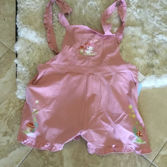 Hot Topic | Shorts | Hot Topic My Melody Short Overalls Size 3x New ...